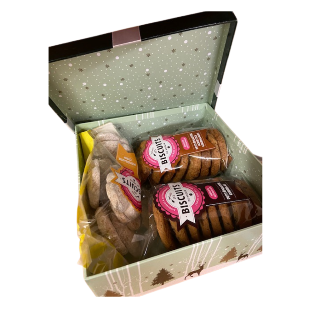 Coffret cadeau biscuits made in France - Les Biscuits du Moulin